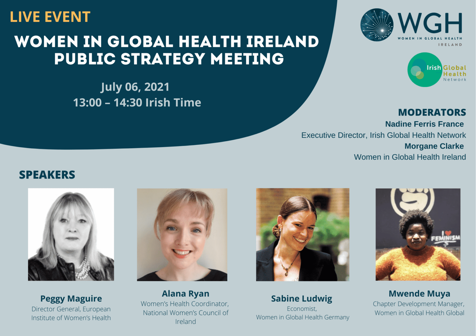 Women in Global Health Ireland Public Strategy Meeting - Global Health
